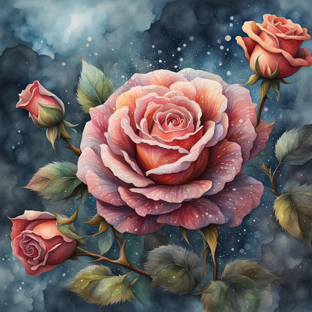 Rose - AI Generated Artwork - NightCafe Creator