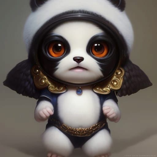 Cute Fluffy Creature - AI Generated Artwork - NightCafe Creator