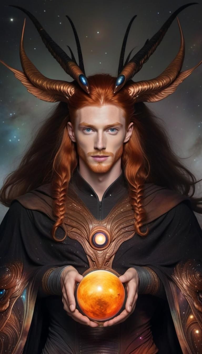 Ginger Alien - AI Generated Artwork - NightCafe Creator