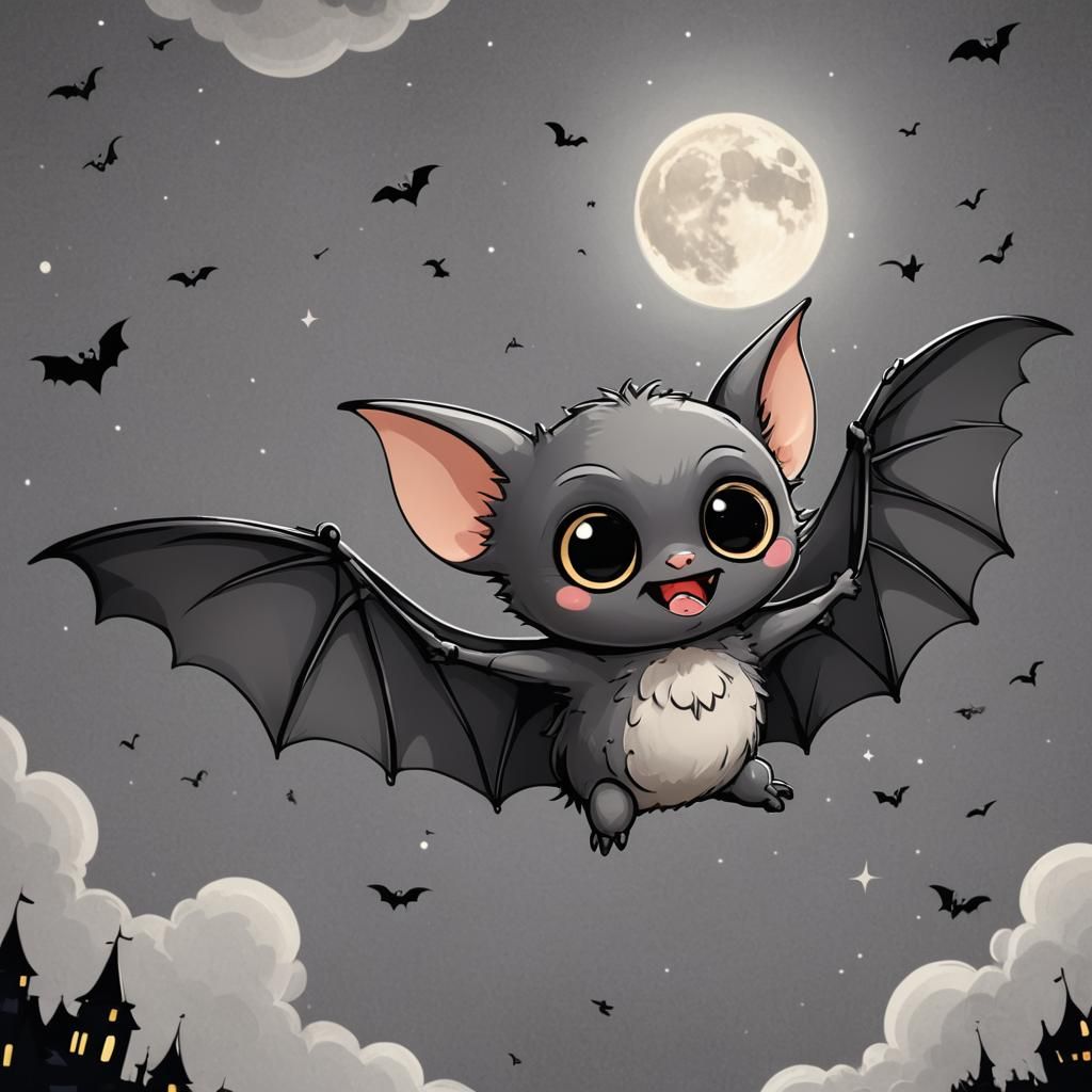 Drac the Bat - AI Generated Artwork - NightCafe Creator