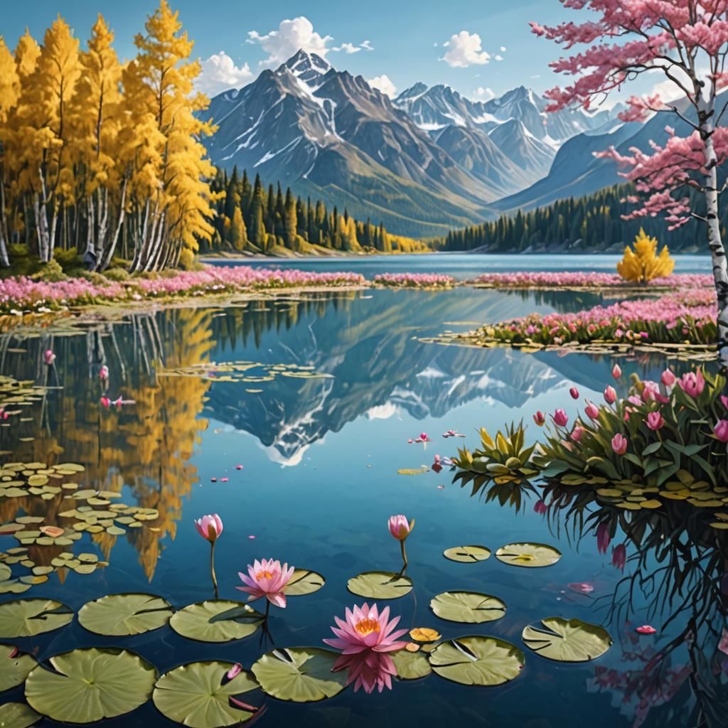 a landscape - AI Generated Artwork - NightCafe Creator