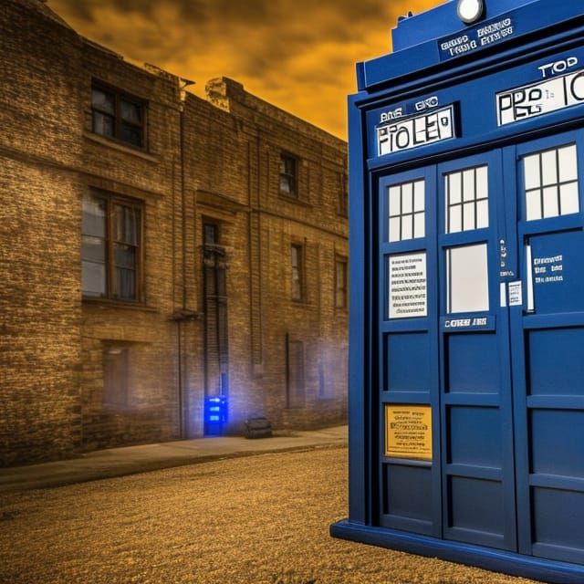 Tardis - AI Generated Artwork - NightCafe Creator