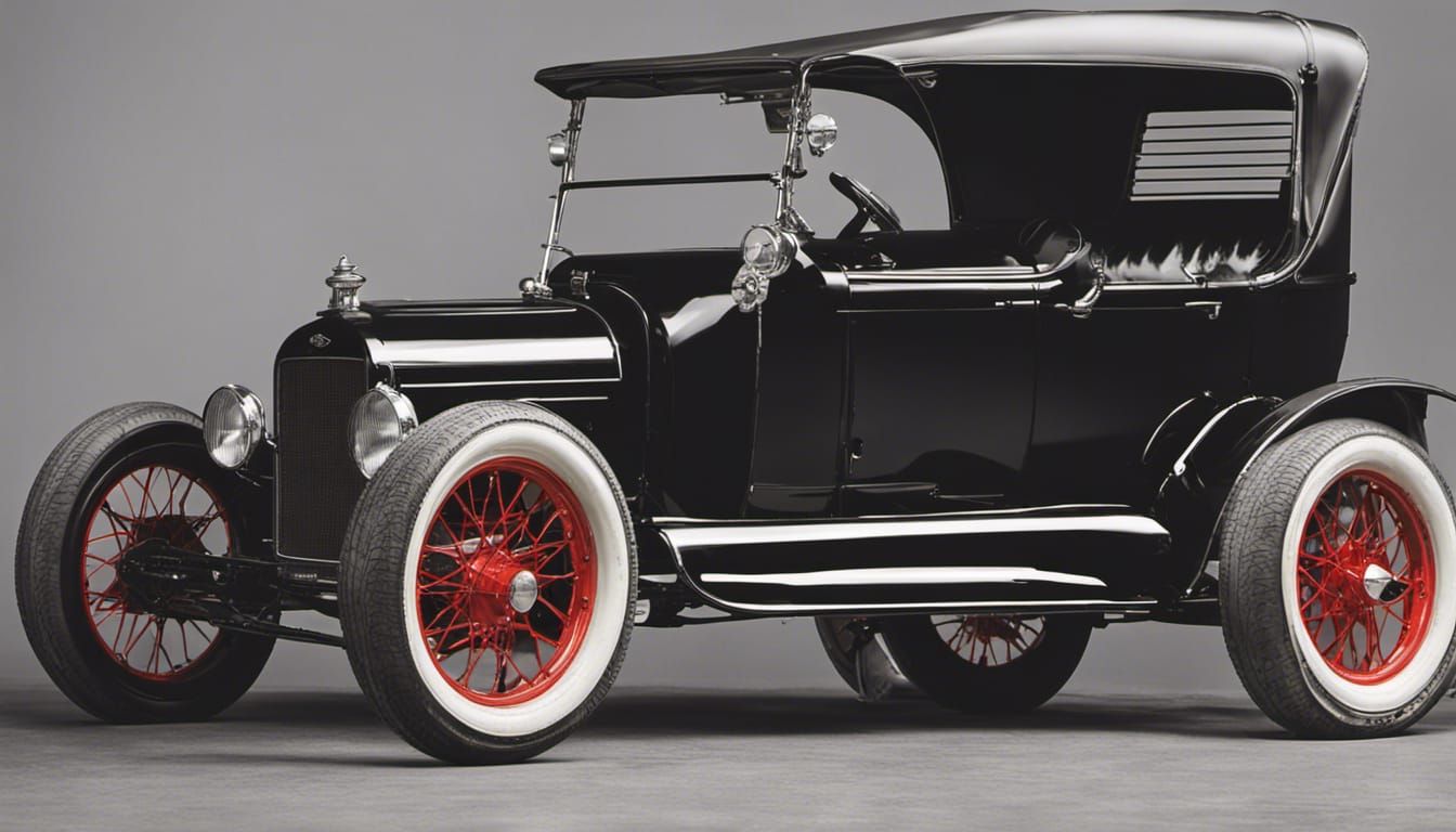 Model T Ford - AI Generated Artwork - NightCafe Creator