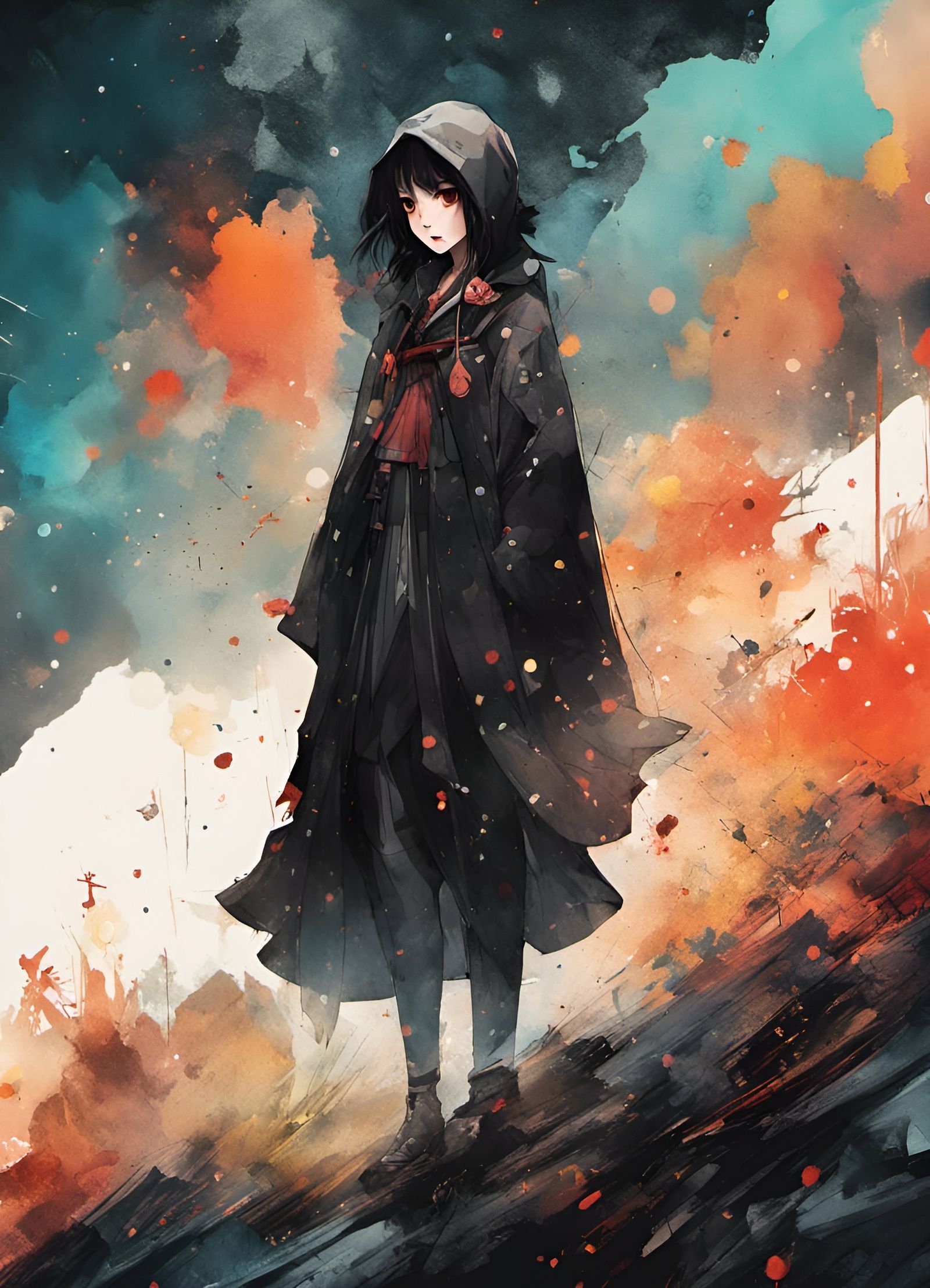 Shinigami - AI Generated Artwork - NightCafe Creator