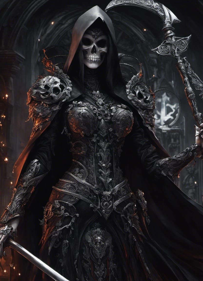 Grim Reaper - AI Generated Artwork - NightCafe Creator