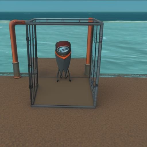 SCP-9001 Containment breach on the beach - AI Generated Artwork ...