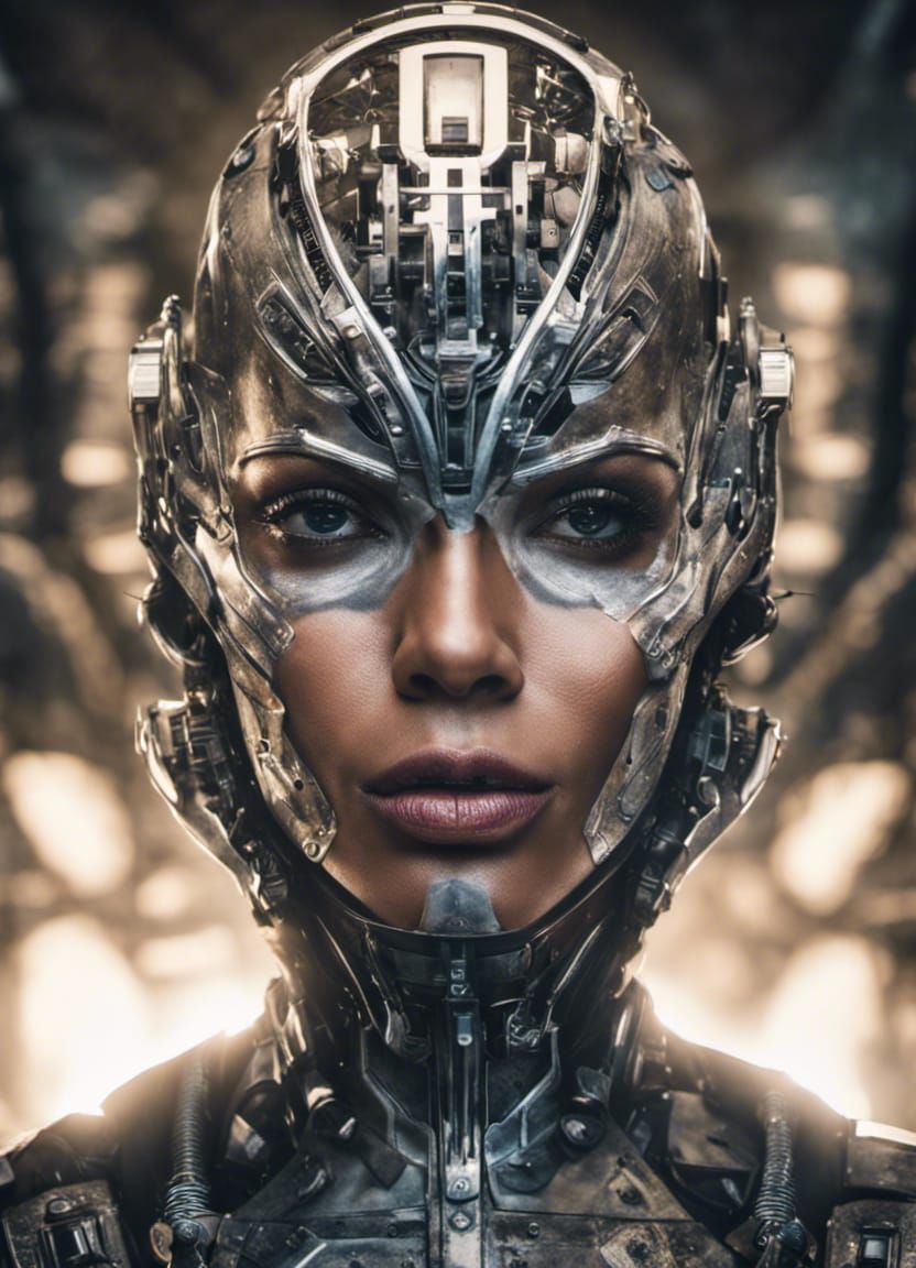 another robot lady - AI Generated Artwork - NightCafe Creator