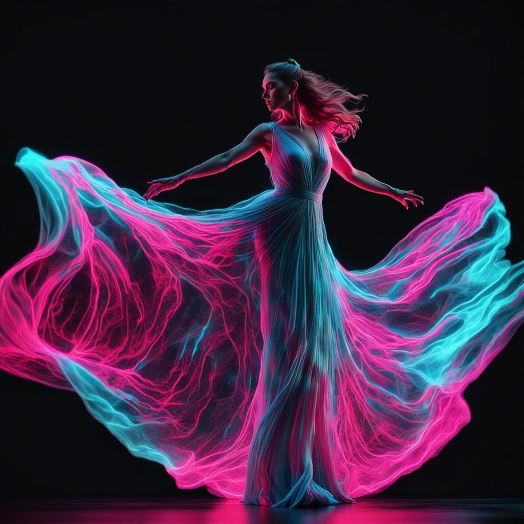 Dancing woman - AI Generated Artwork - NightCafe Creator