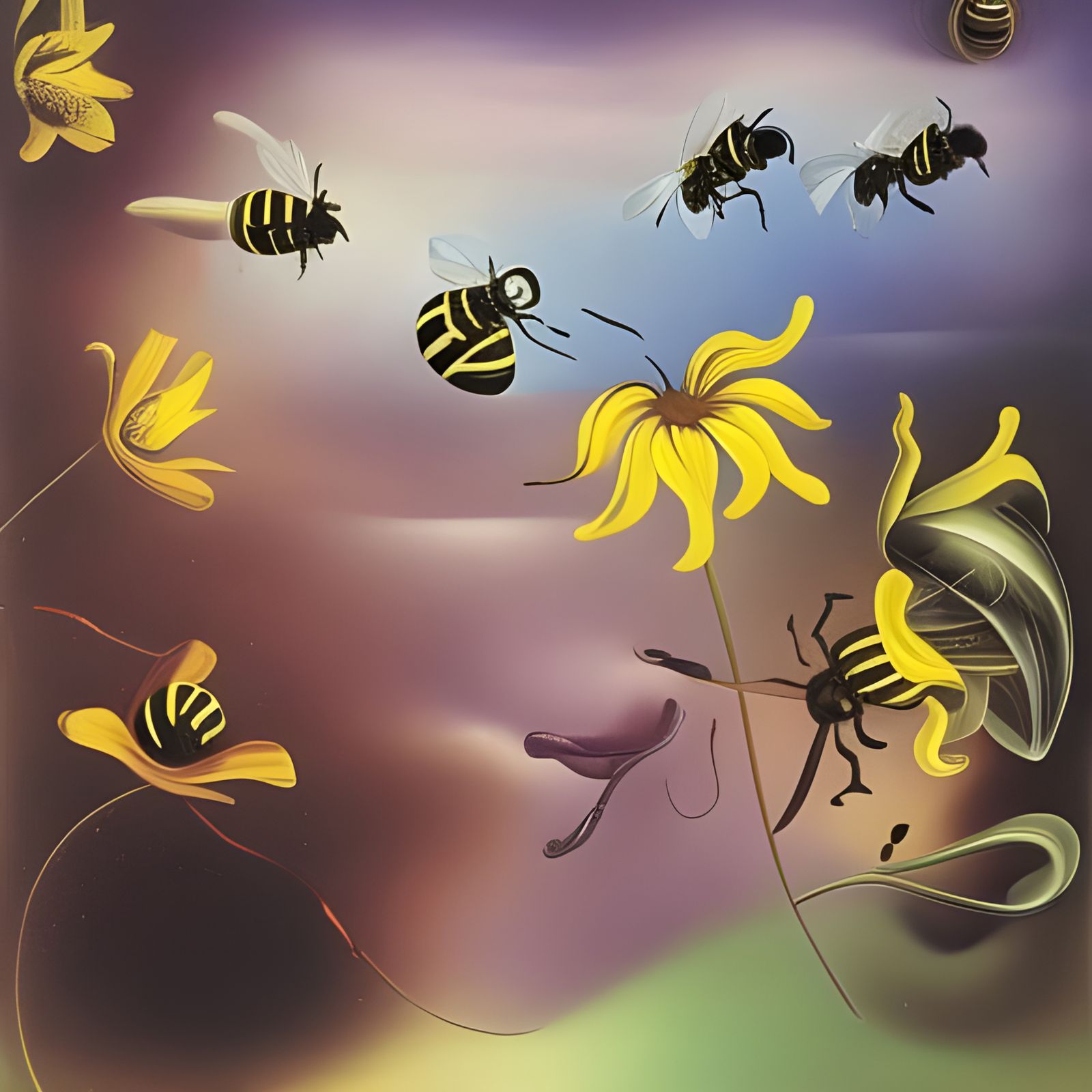 Pollination - AI Generated Artwork - NightCafe Creator