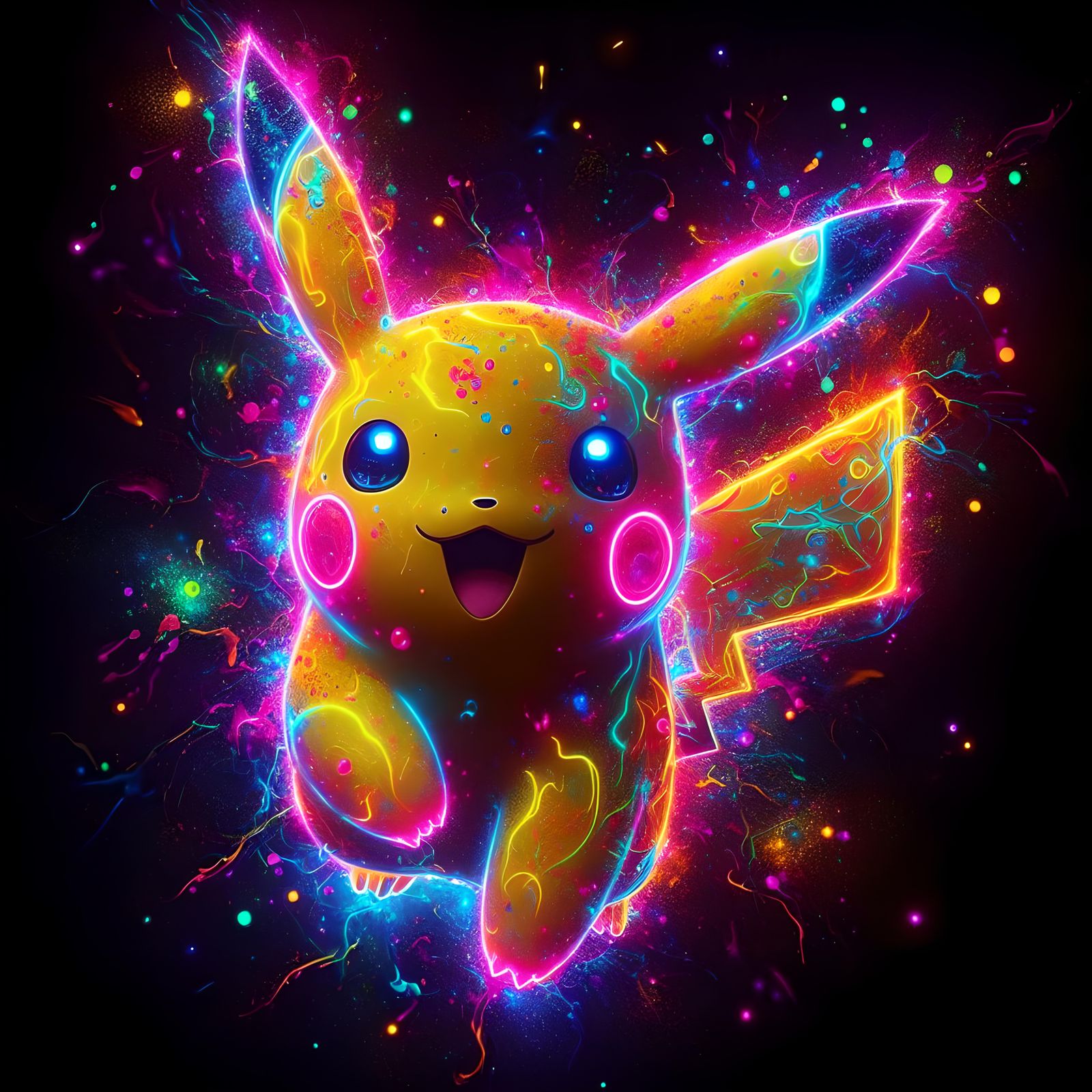 Pikachu - AI Generated Artwork - NightCafe Creator