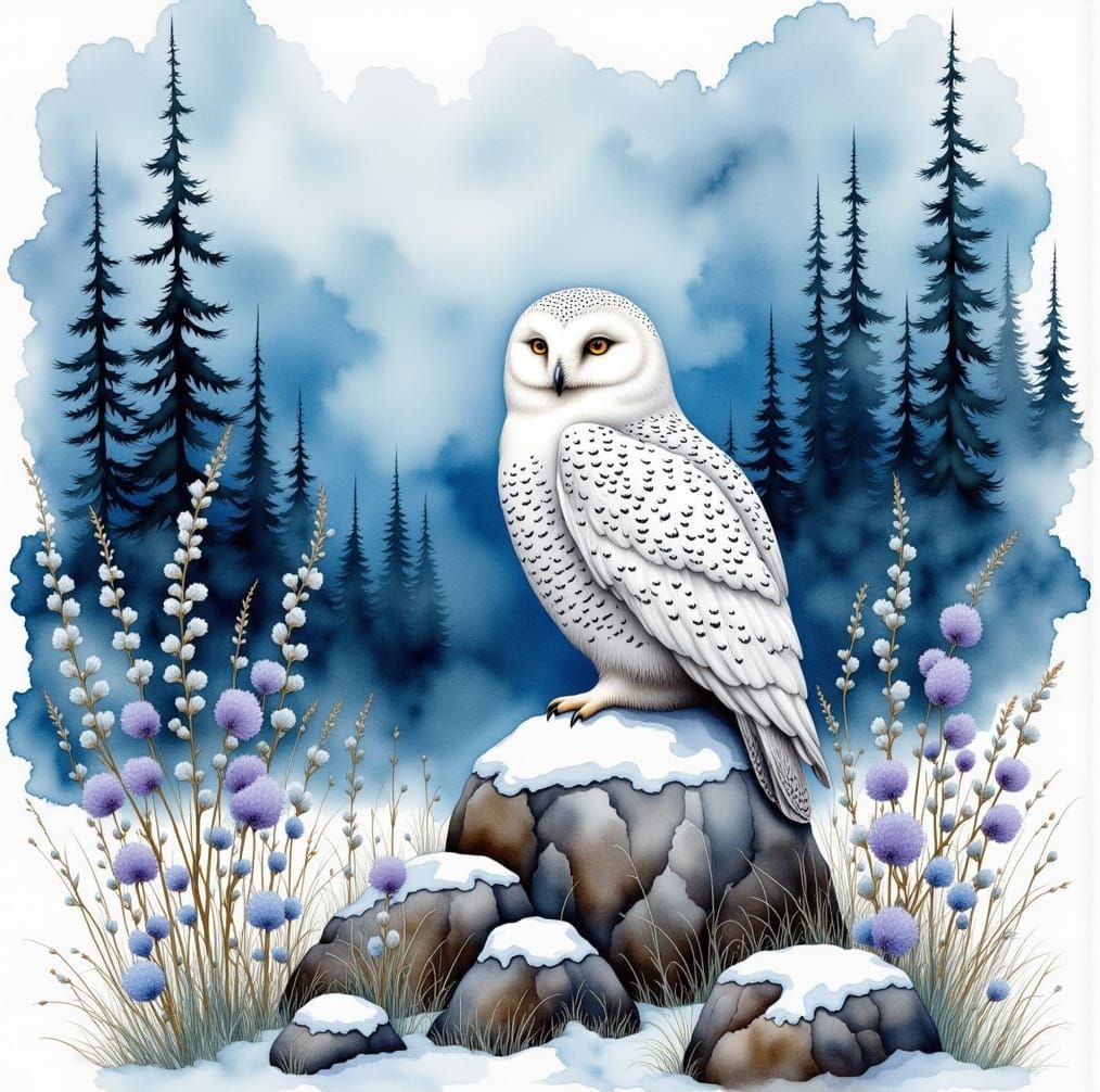 Arctic Animal Series: Snowy Owl - Arctic Animal Series: Snow...