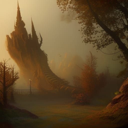 villain castle - AI Generated Artwork - NightCafe Creator