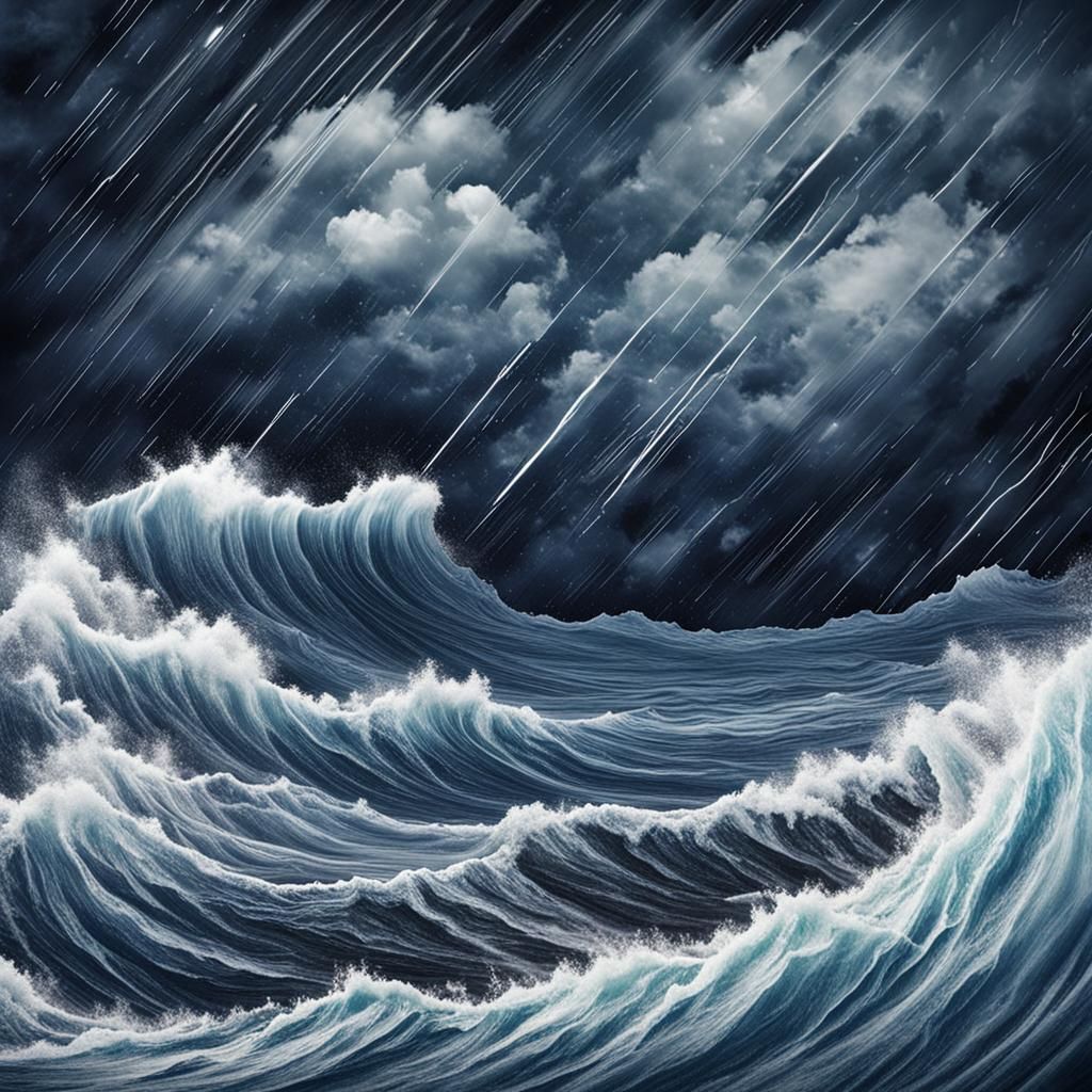 the storm - AI Generated Artwork - NightCafe Creator