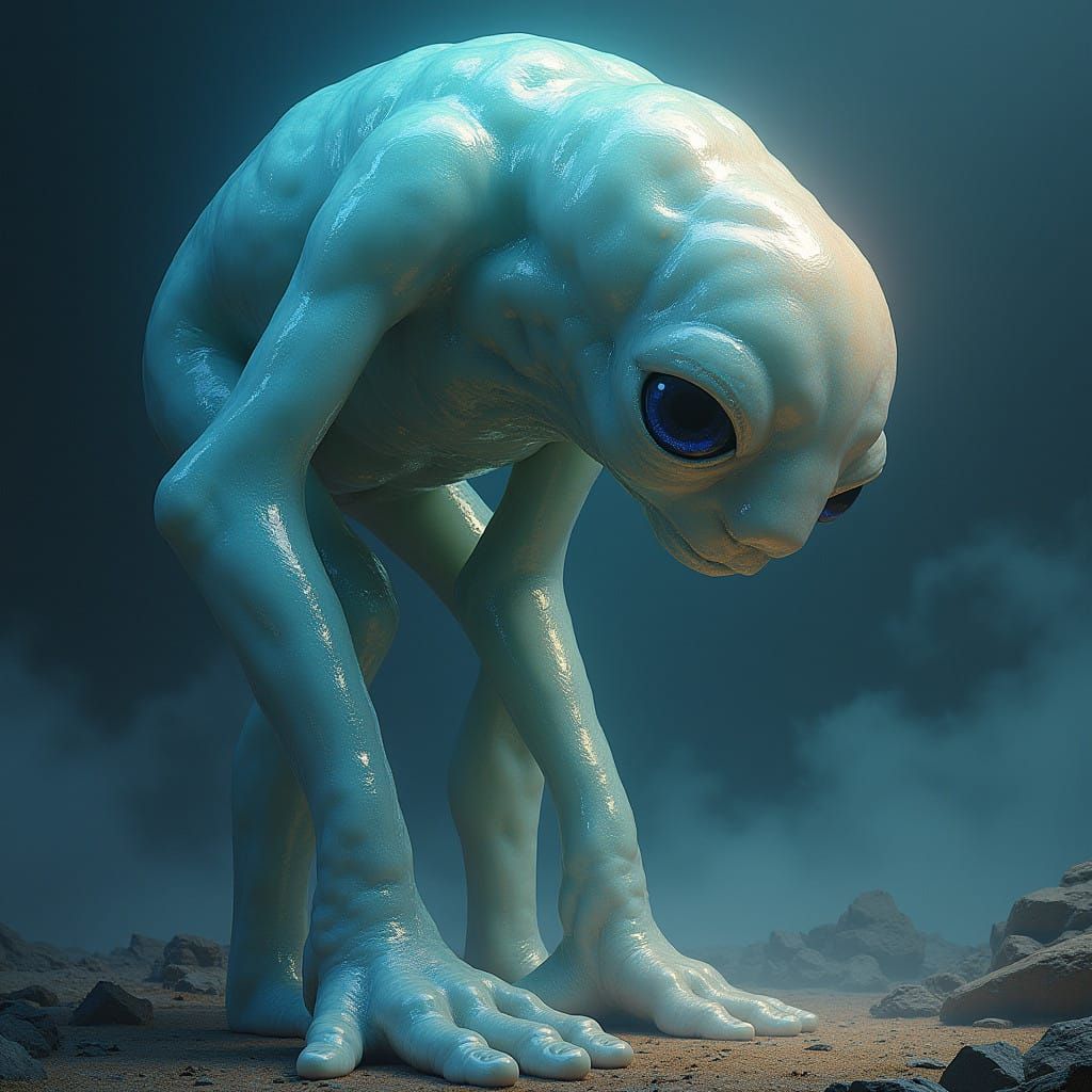 A proto-Pliny just after emerging from the primordial slime