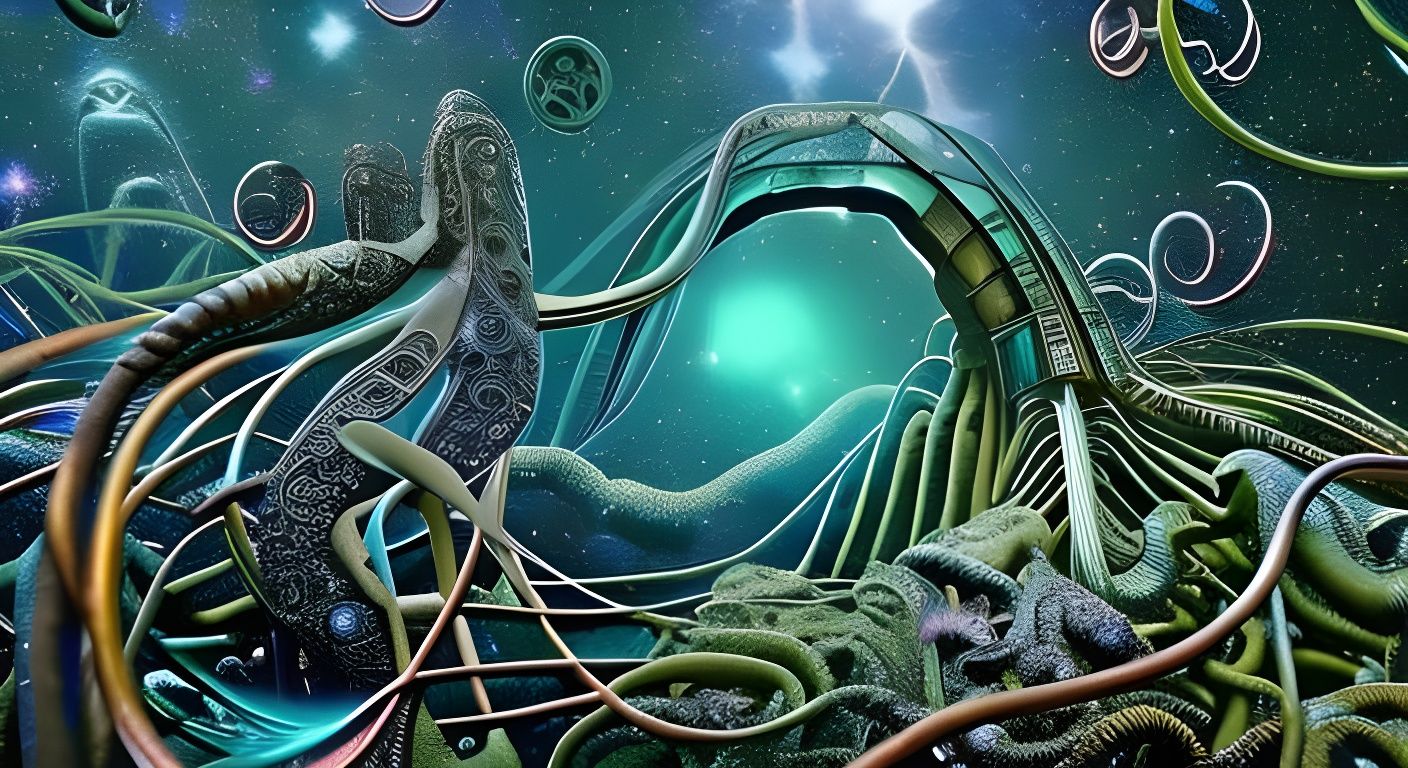 Vision of Azathoth - AI Generated Artwork - NightCafe Creator