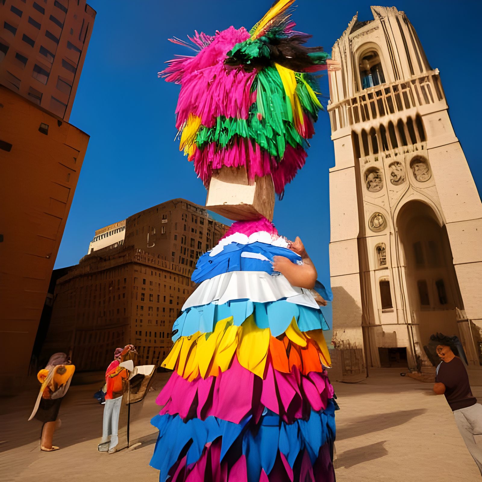 Human Piñata - AI Generated Artwork - NightCafe Creator