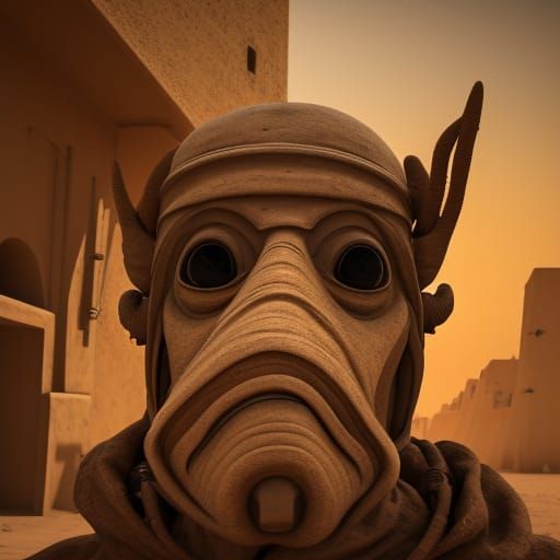 Tusken Raider Control on Tatooine - AI Generated Artwork - NightCafe ...