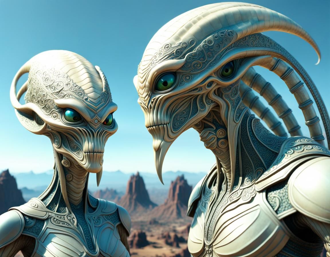 The Gray Aliens _ #04 - AI Generated Artwork - NightCafe Creator