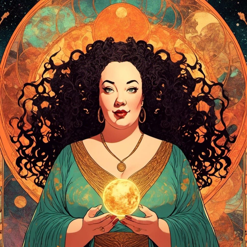 The Fortune Teller #4 - AI Generated Artwork - NightCafe Creator