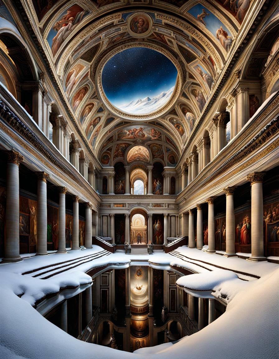 Sistine Chapel - AI Generated Artwork - NightCafe Creator