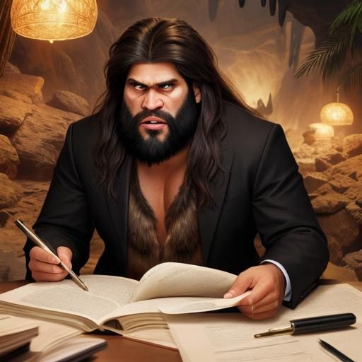 Unfrozen Caveman Lawyer: The Early Years - AI Generated Artwork ...