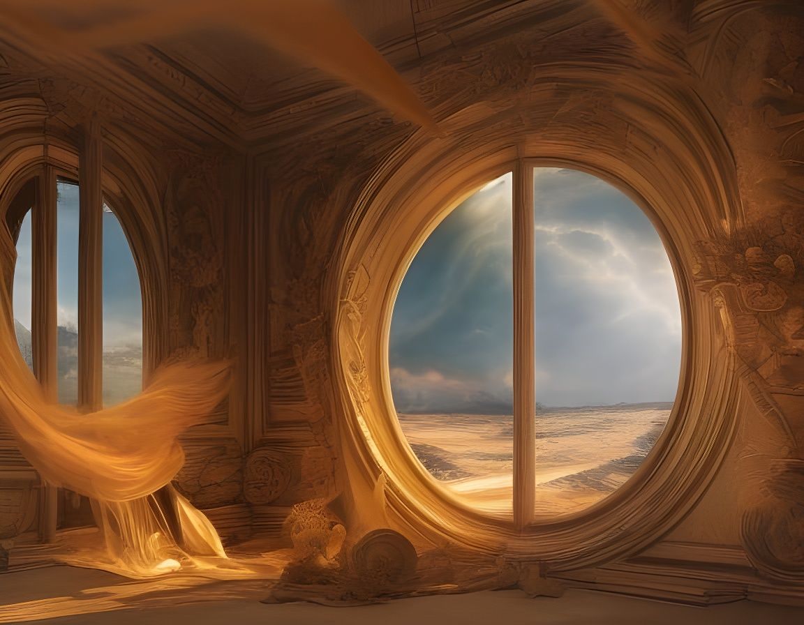 Exploding Windows - AI Generated Artwork - NightCafe Creator