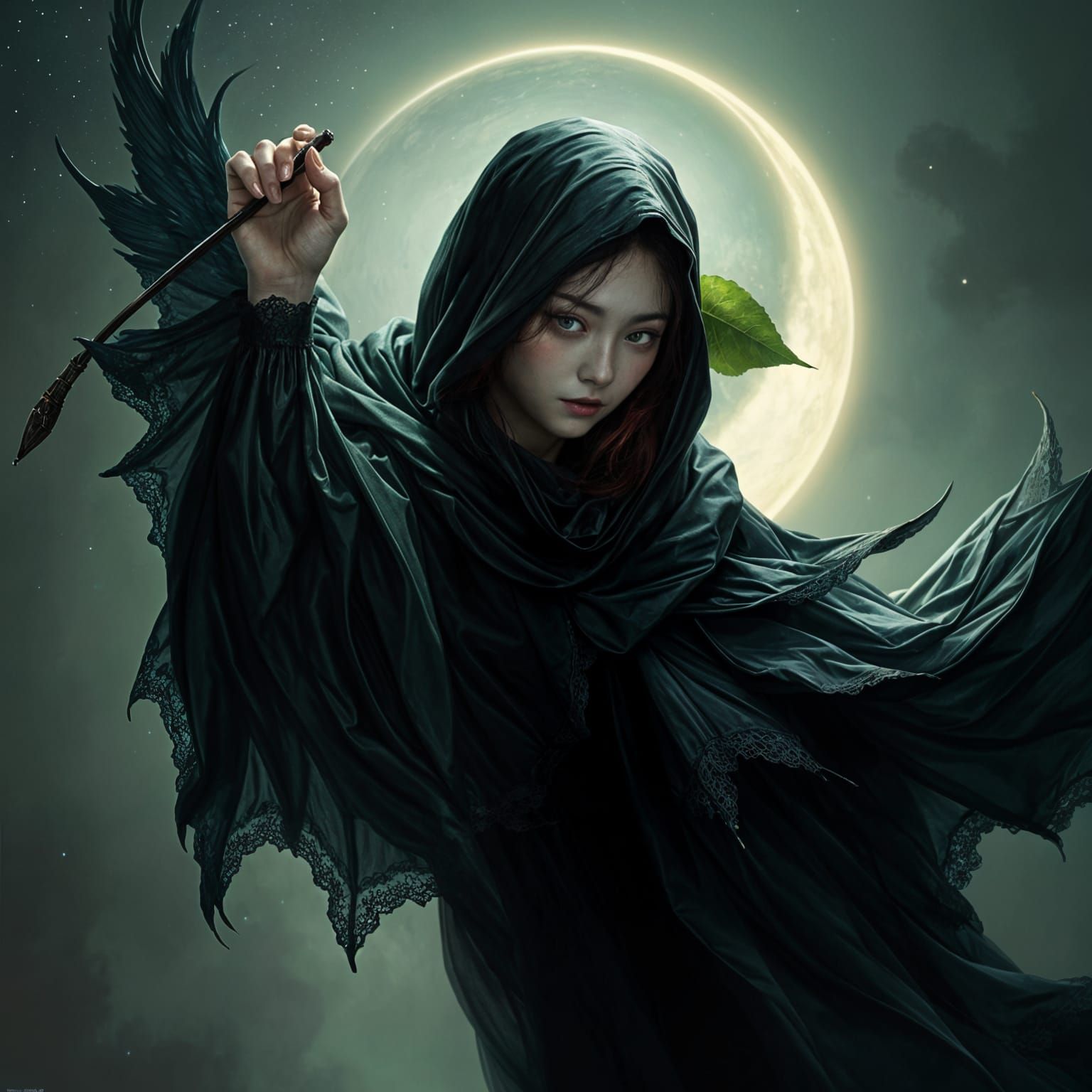 Dark Angel in moonlight - Dark Angel in moonlight