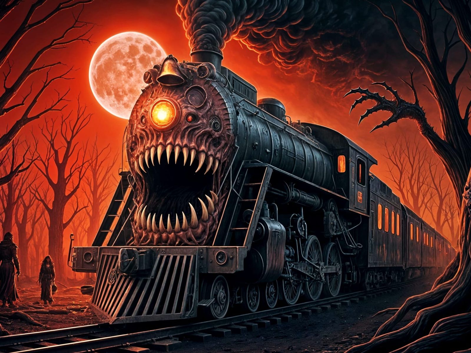 The "Hell Express" on it's way - Hellish Train of Doom Charg...
