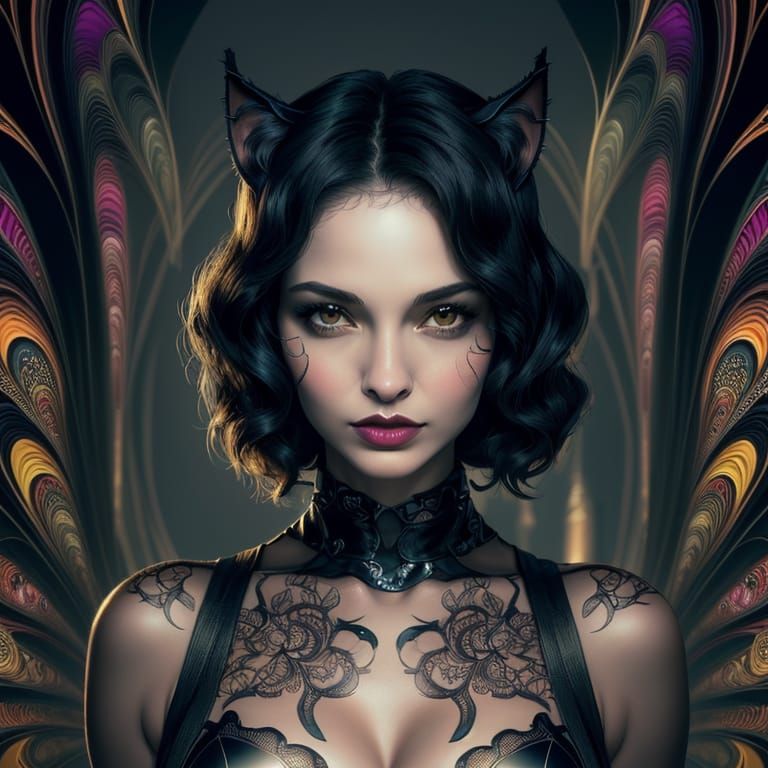 Catwoman v1 - AI Generated Artwork - NightCafe Creator