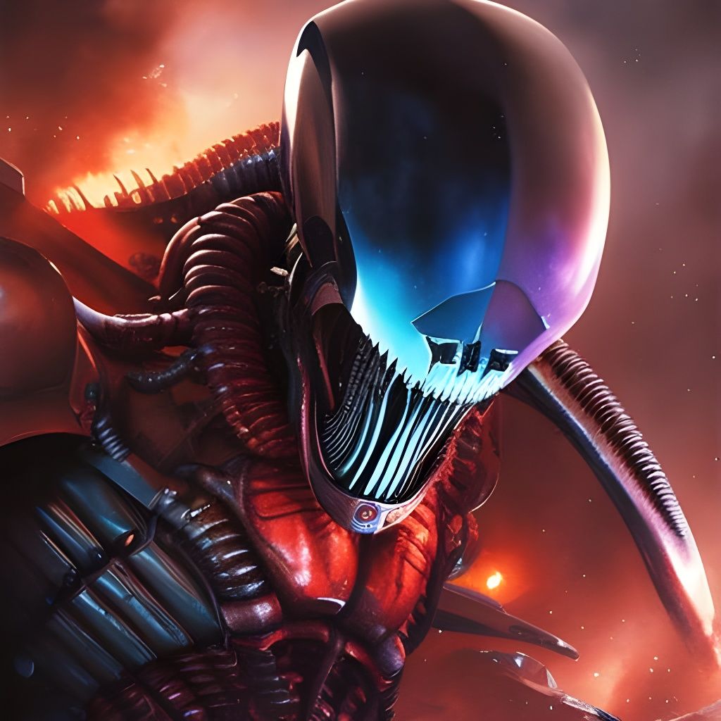 Xenomorph Evolution - AI Generated Artwork - NightCafe Creator