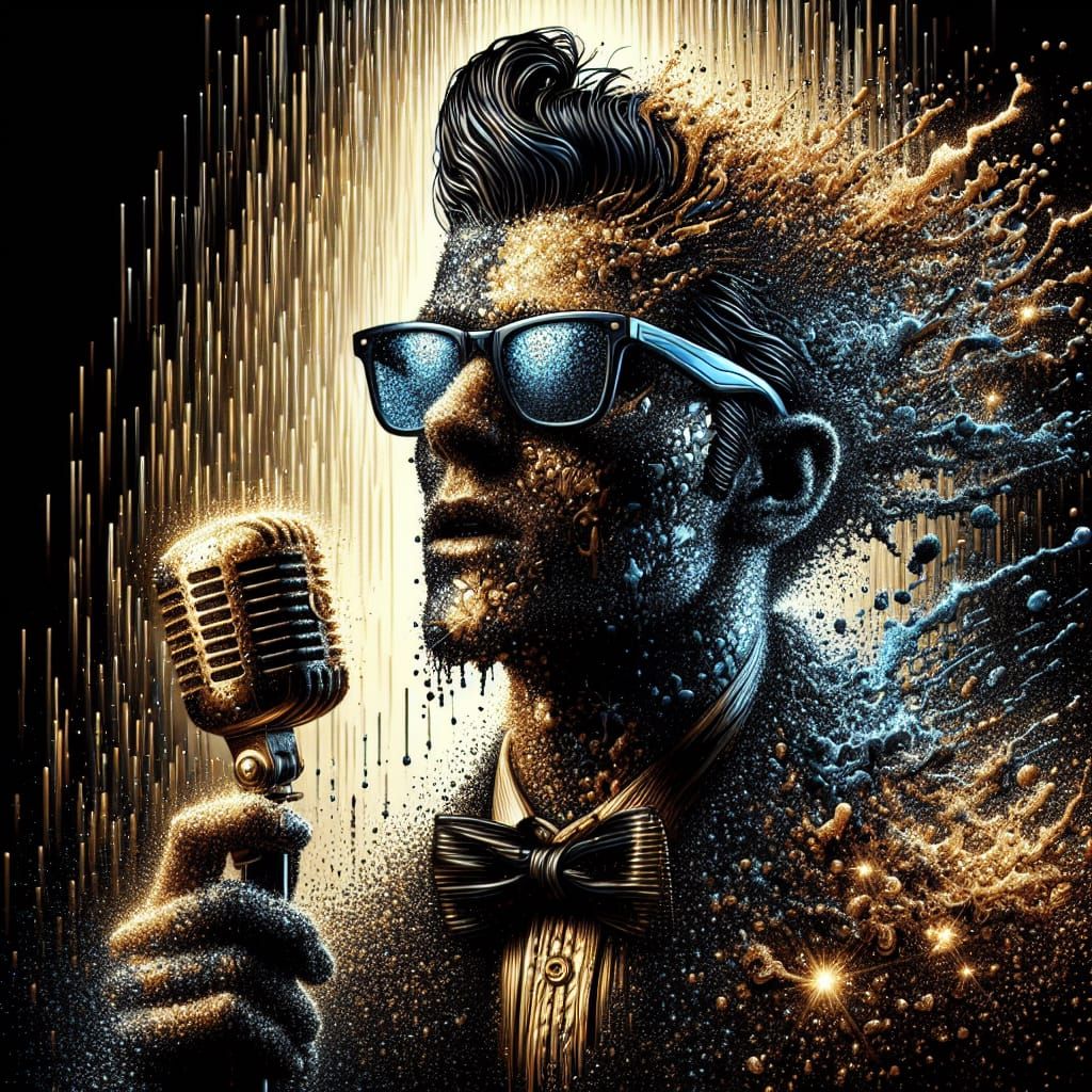 Singer ! - AI Generated Artwork - NightCafe Creator