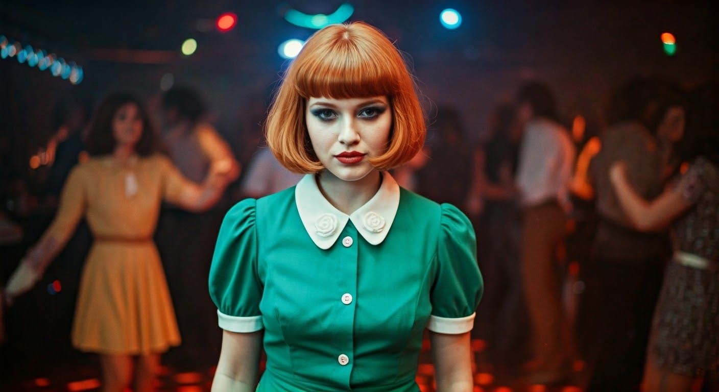 A realistic documentary movie still in widescreen with a 16mm film ...