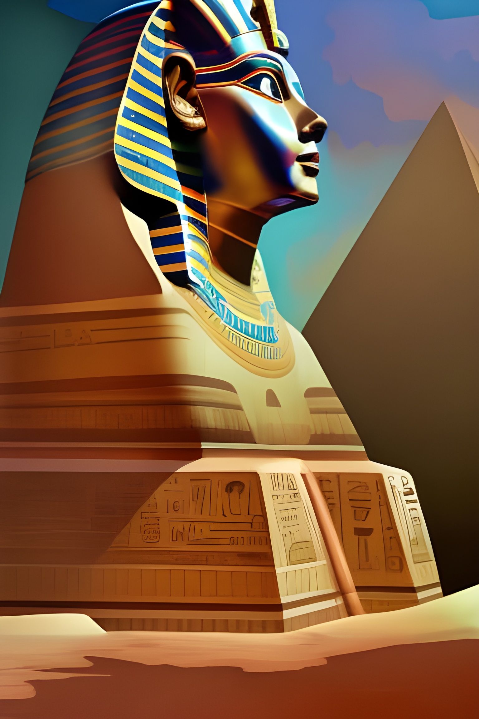 Sphinx - AI Generated Artwork - NightCafe Creator