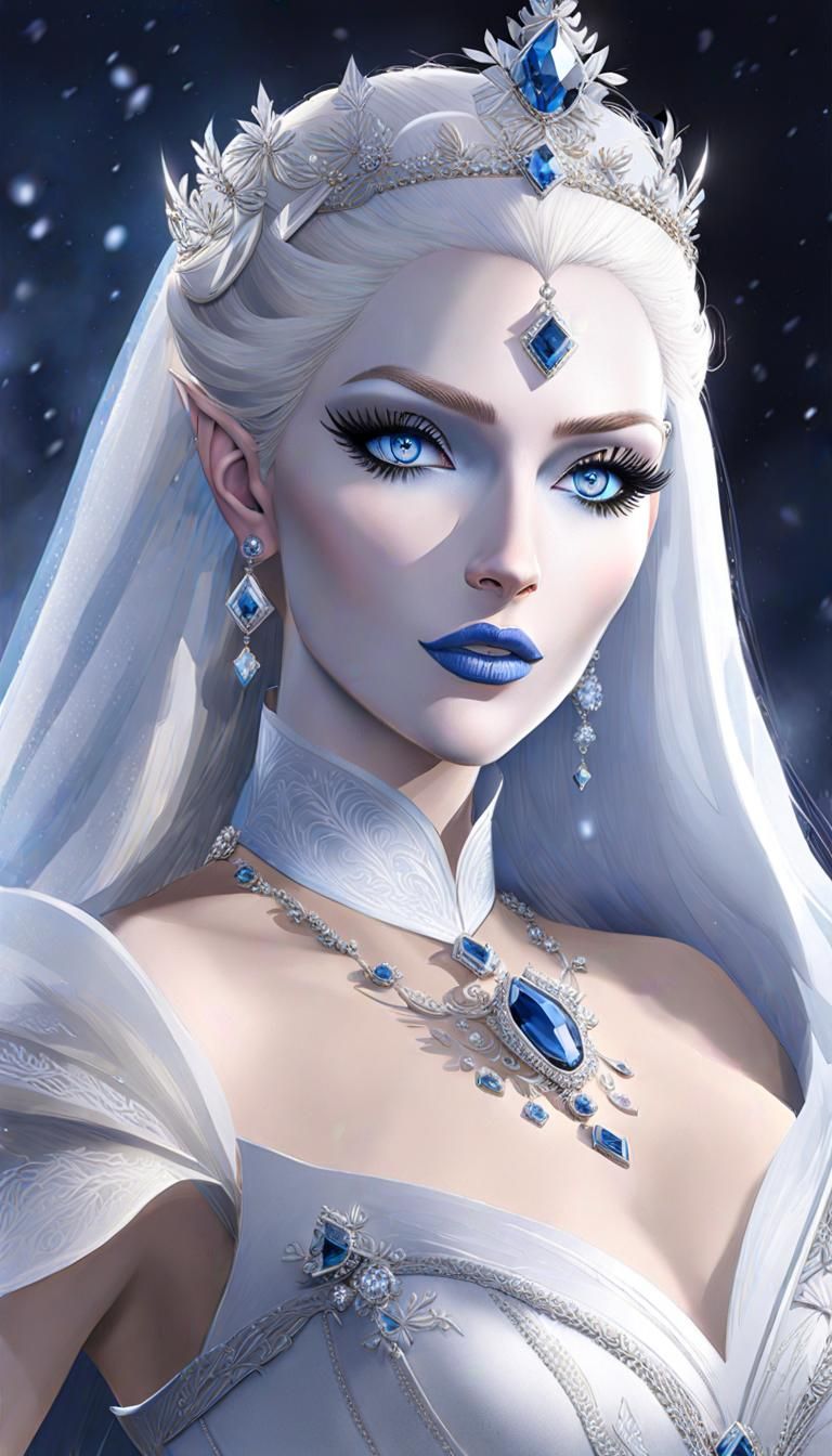 Snow Queen - AI Generated Artwork - NightCafe Creator