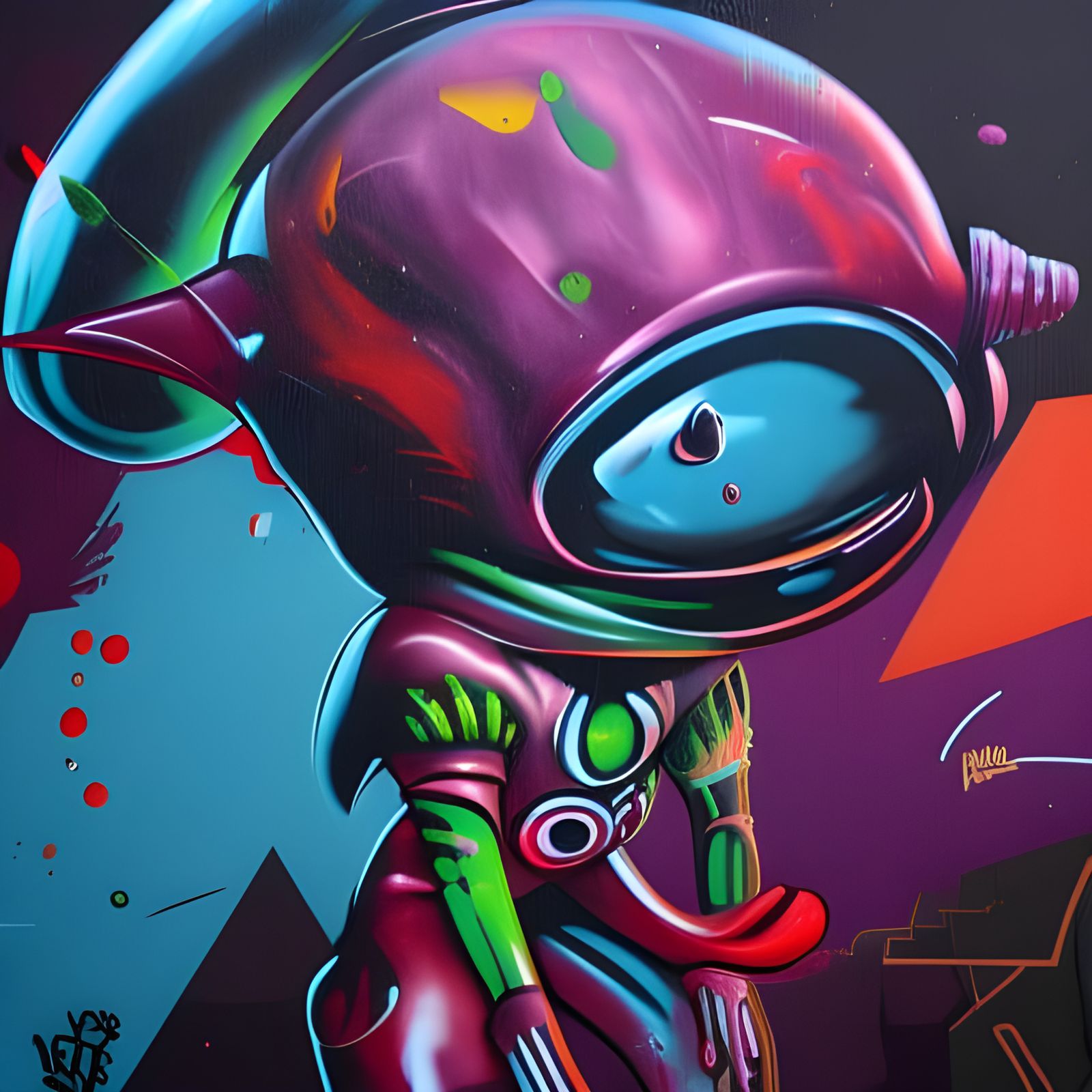 aliens - AI Generated Artwork - NightCafe Creator