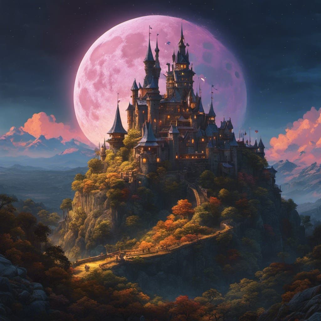 Castle - AI Generated Artwork - NightCafe Creator