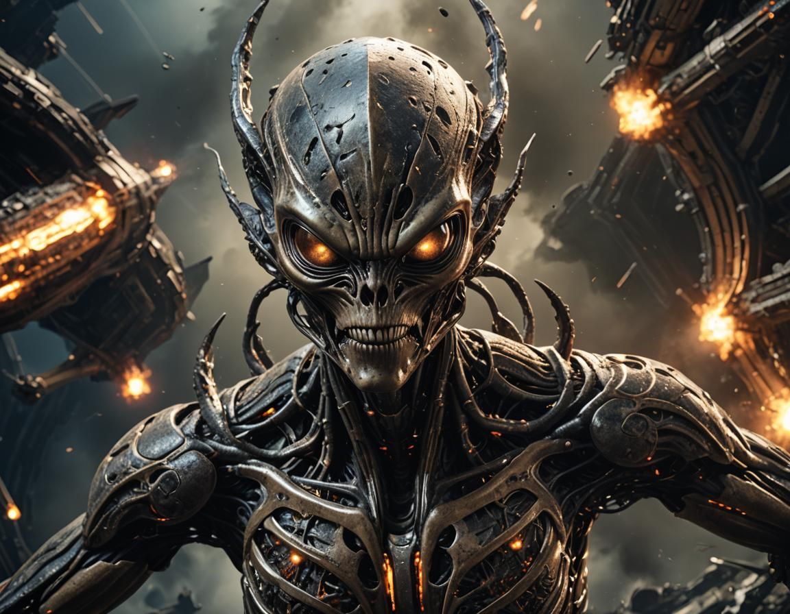 a alien movie scene - AI Generated Artwork - NightCafe Creator