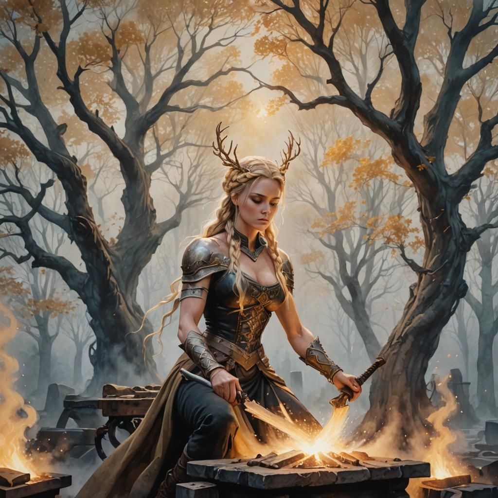 The Dreamforge - AI Generated Artwork - NightCafe Creator