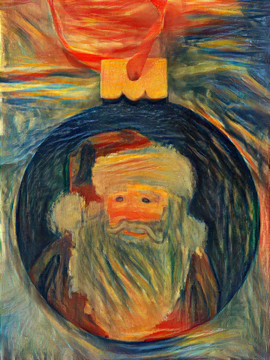 The Santa Clause Scream - AI Generated Artwork - NightCafe Creator