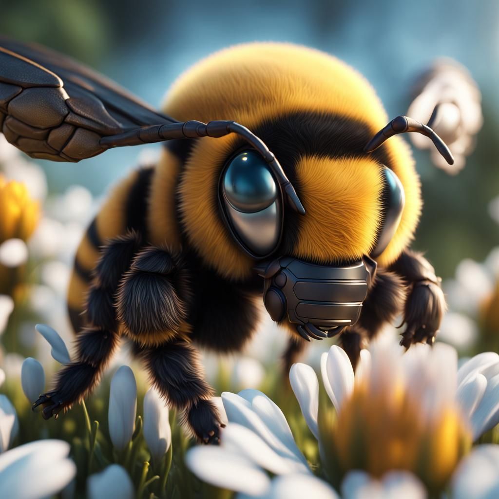 Buzz I'm a Bee - AI Generated Artwork - NightCafe Creator