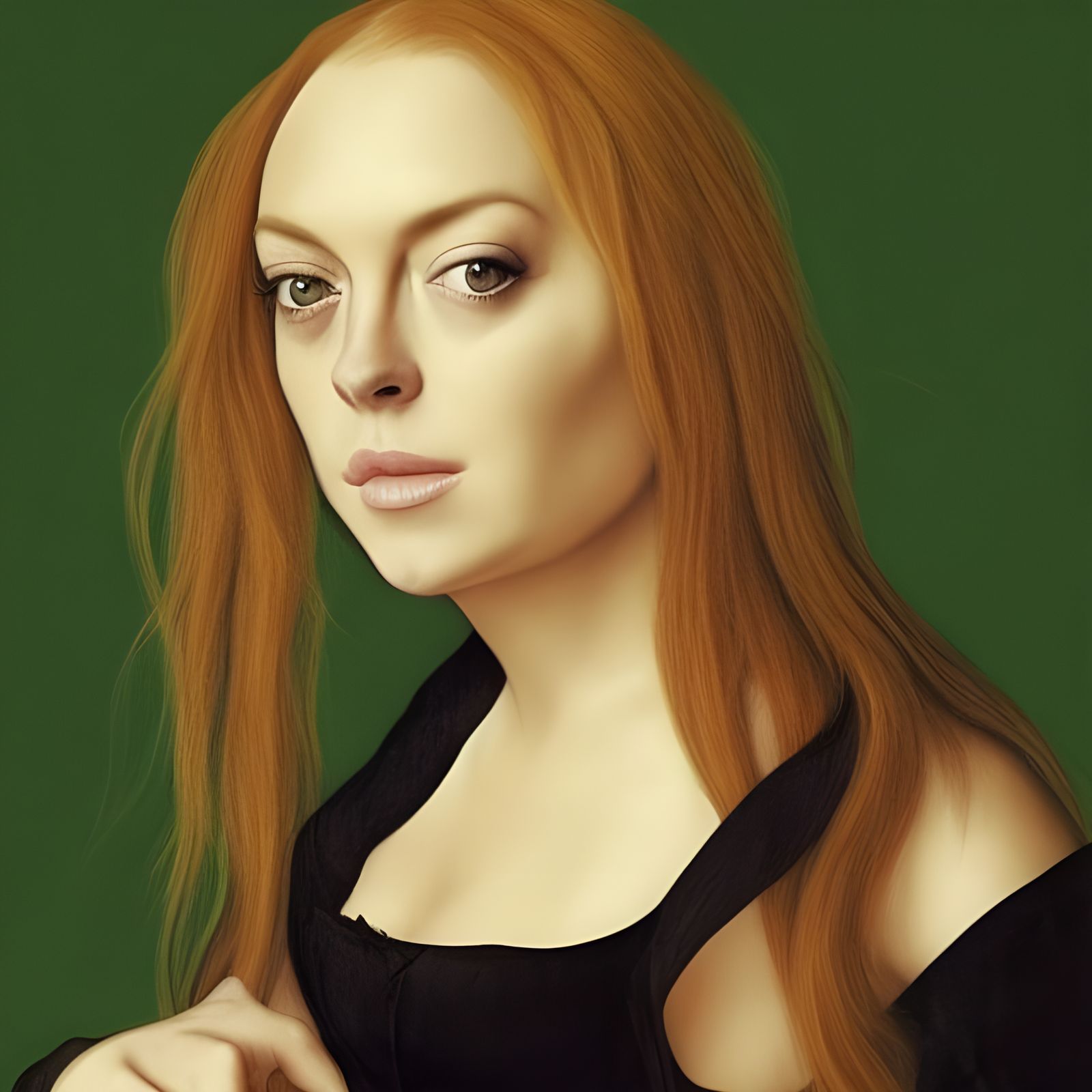 Lindsay Lohan in the style of Albrecht Durer - AI Generated Artwork ...