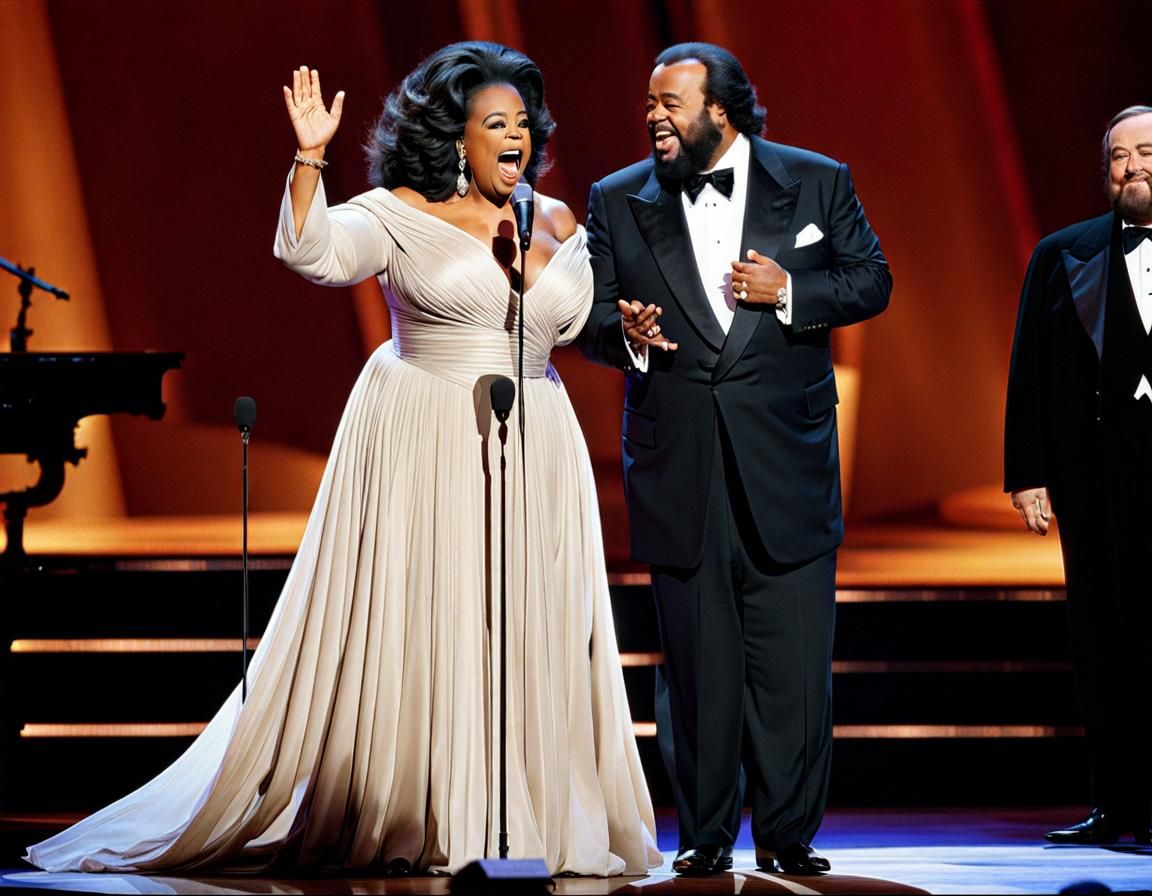 Pavarotti sings "A Night at the Oprah" - AI Generated Artwork ...