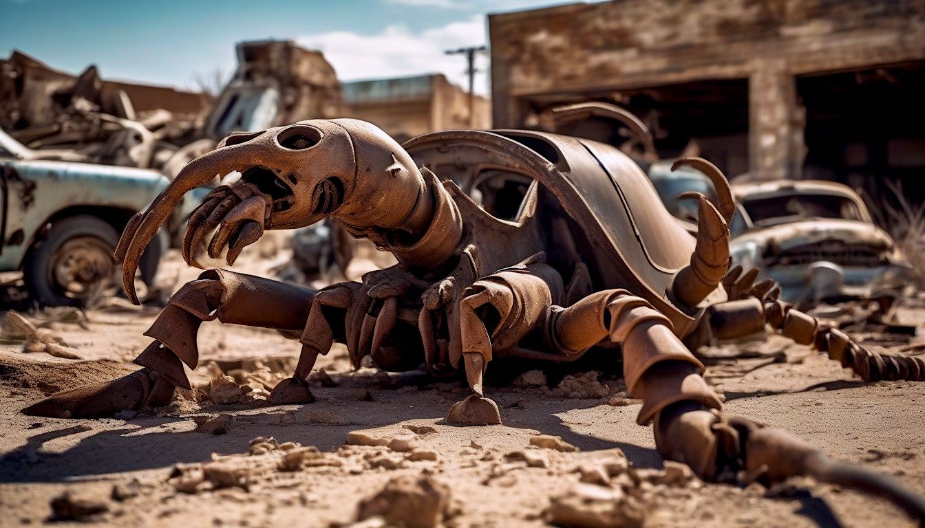 Fallout series #45 - AI Generated Artwork - NightCafe Creator