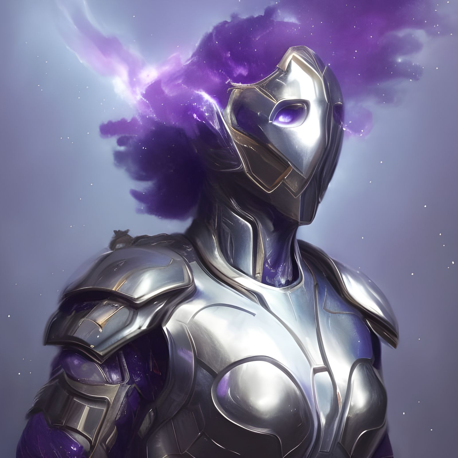 Another Galaxy Knight - AI Generated Artwork - NightCafe Creator