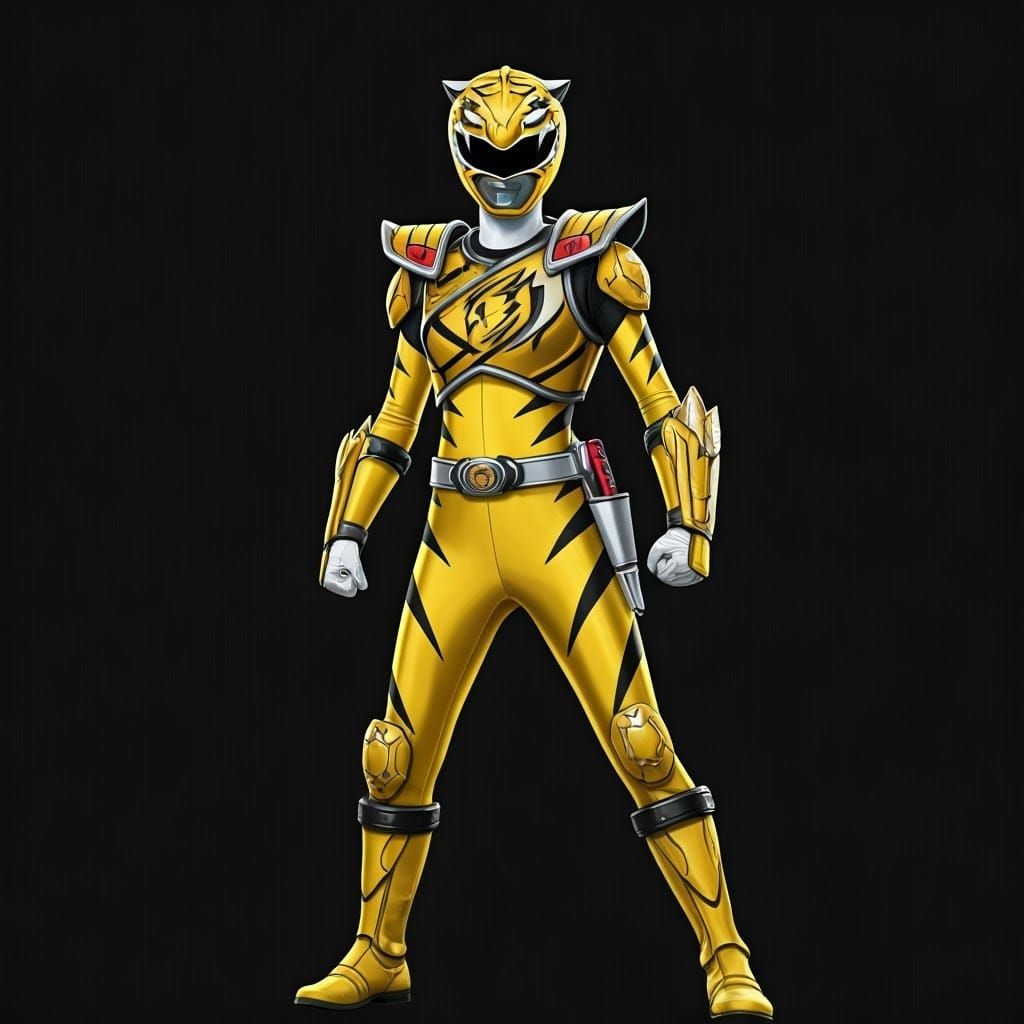 Sabre Tooth Tiger Power Ranger Costume