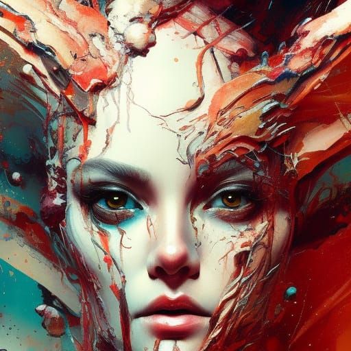 Female demon - AI Generated Artwork - NightCafe Creator