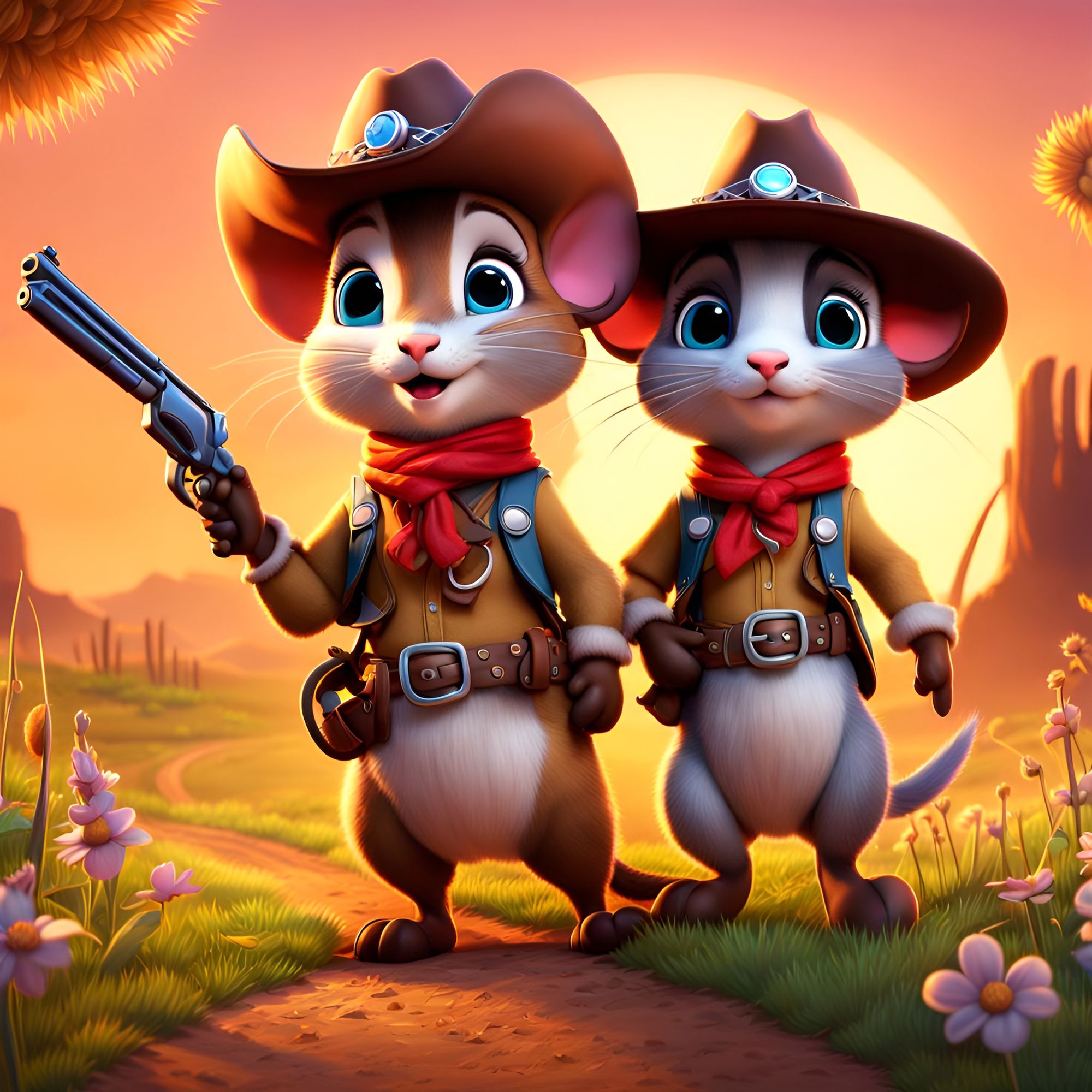 🎯 DAILY CHALLENGE #472 Mice : r/nightcafe