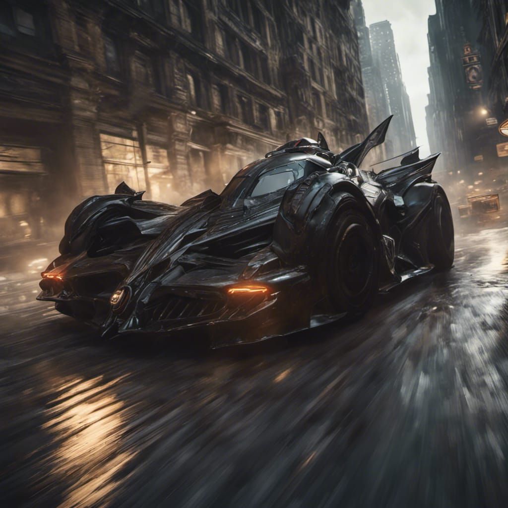 Modern Batmobile - AI Generated Artwork - NightCafe Creator
