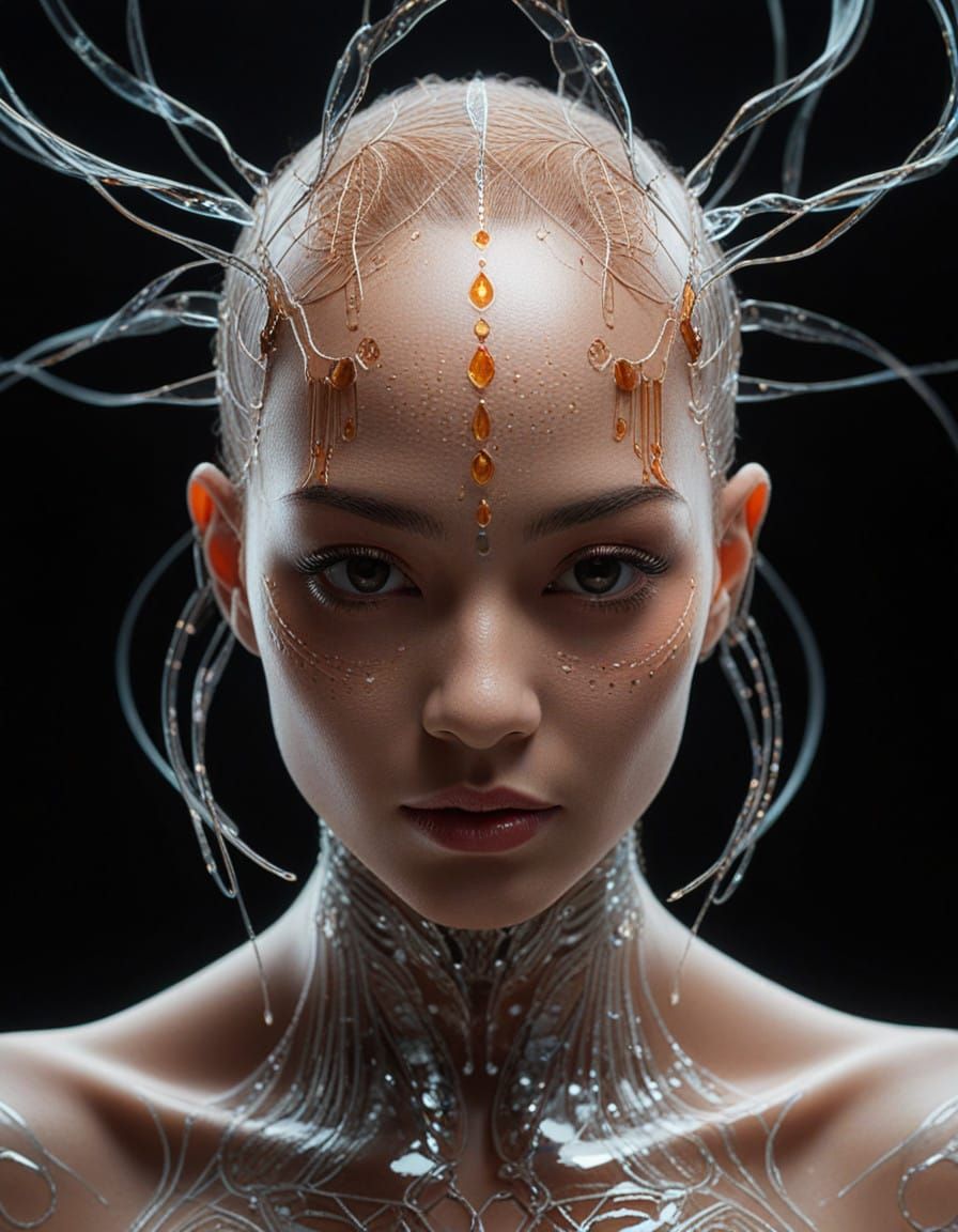 Making Vincent the AI Nuts - Ethereal Demon Goddess in Hyper...