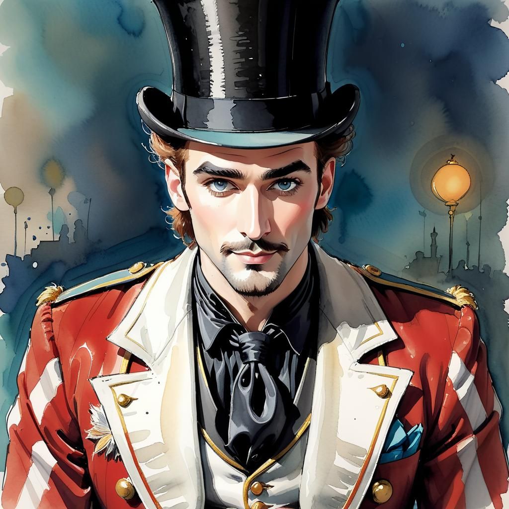 The Ringmaster - AI Generated Artwork - NightCafe Creator
